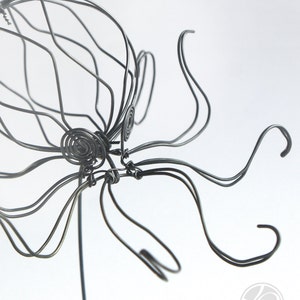 Octopus 2 Iron Wire Sculpture - Etsy