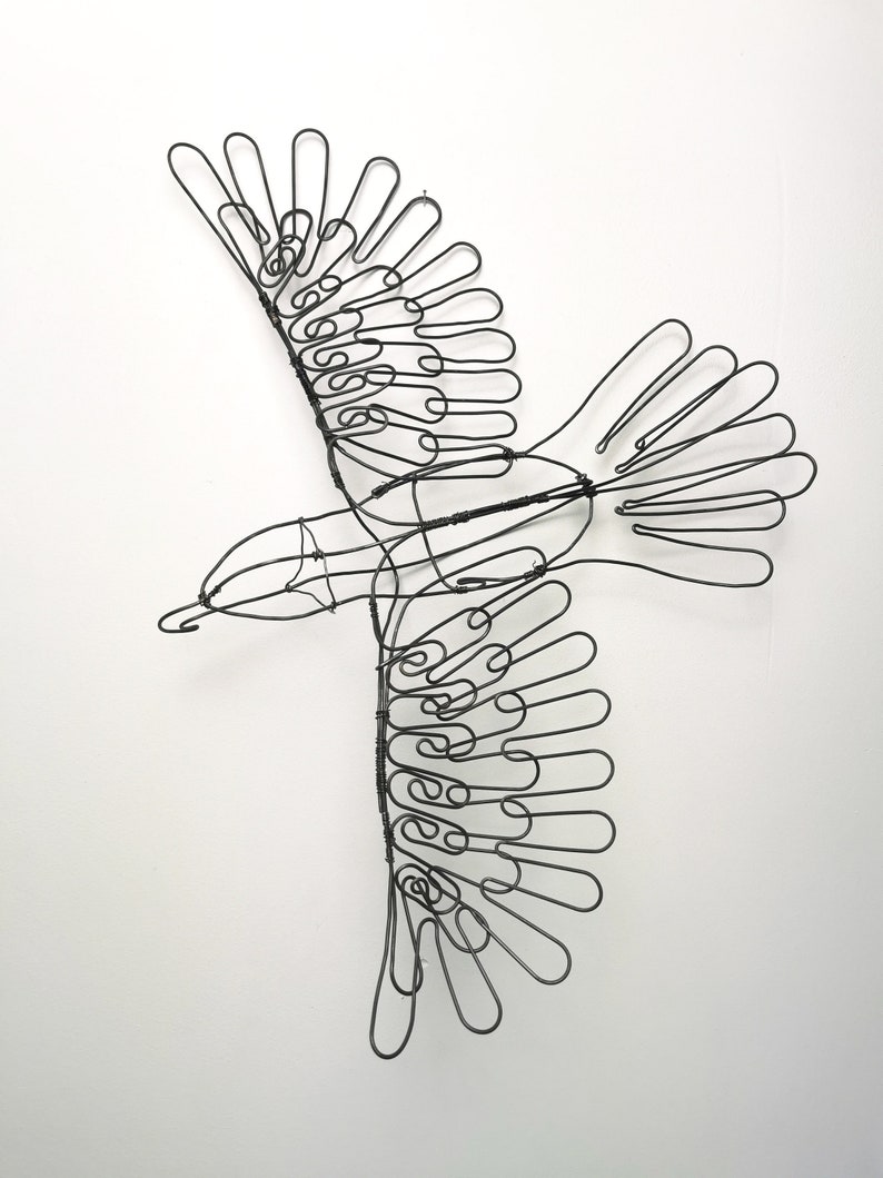 Wire Eagle - Etsy