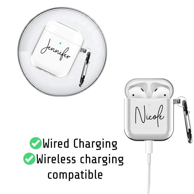 Custom Airpod Case With Keychain Neck Running Strap Protective - Etsy