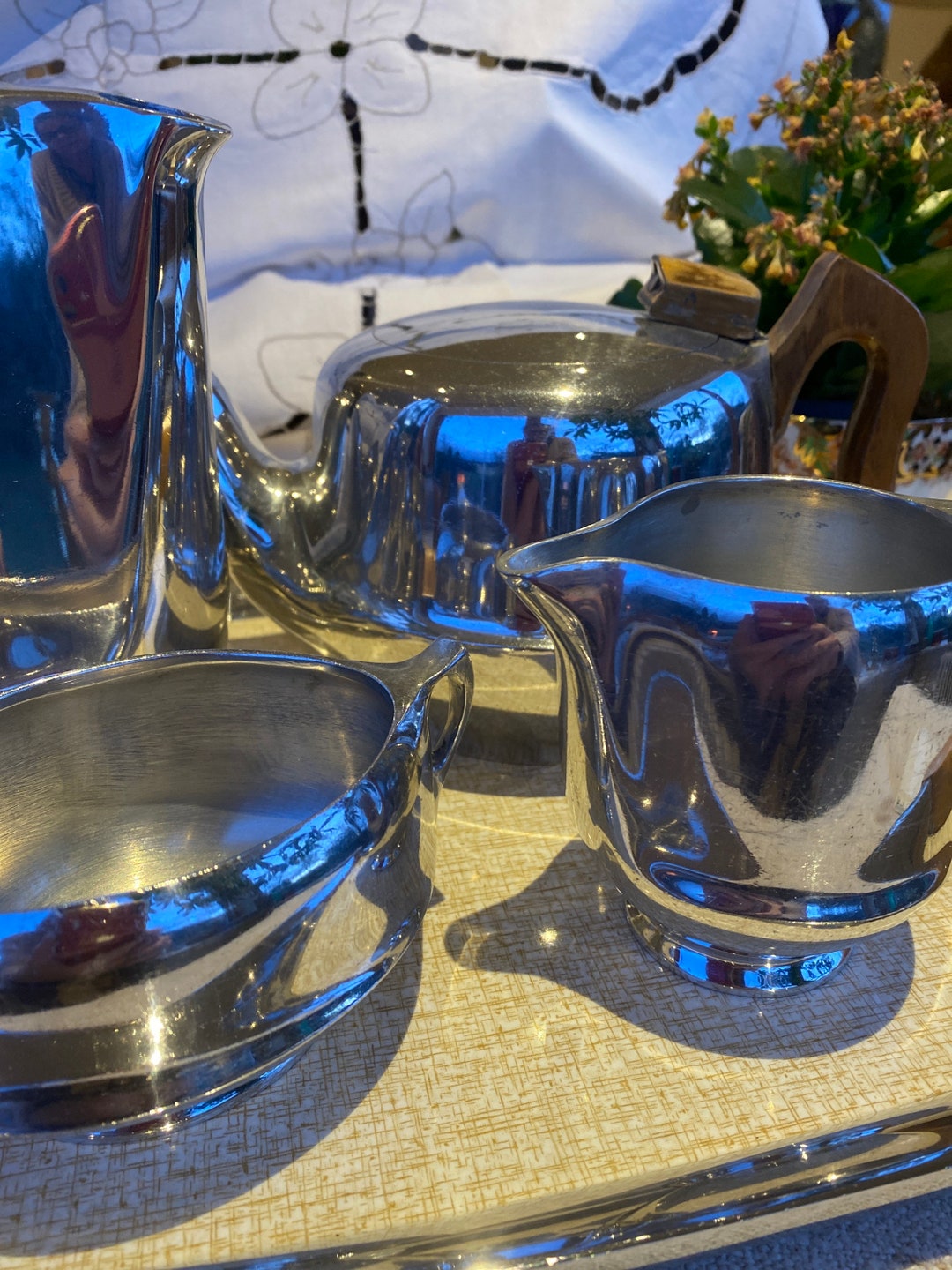 Picquot Ware (T6 Range) Five Piece Tea Set - Etsy UK