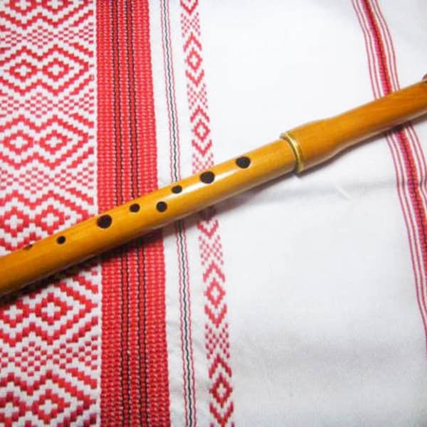 Wooden Flute - Etsy