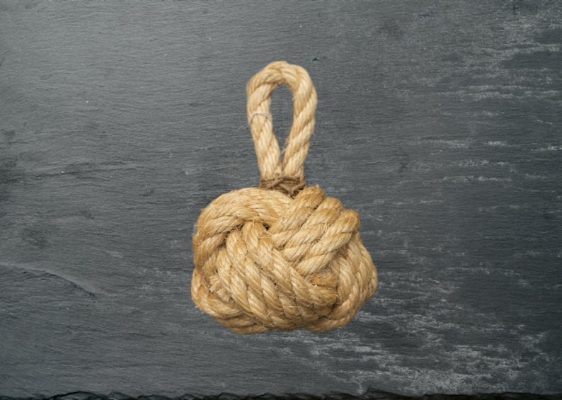 Mini Turks Head Rope Ball Decoration - Etsy UK