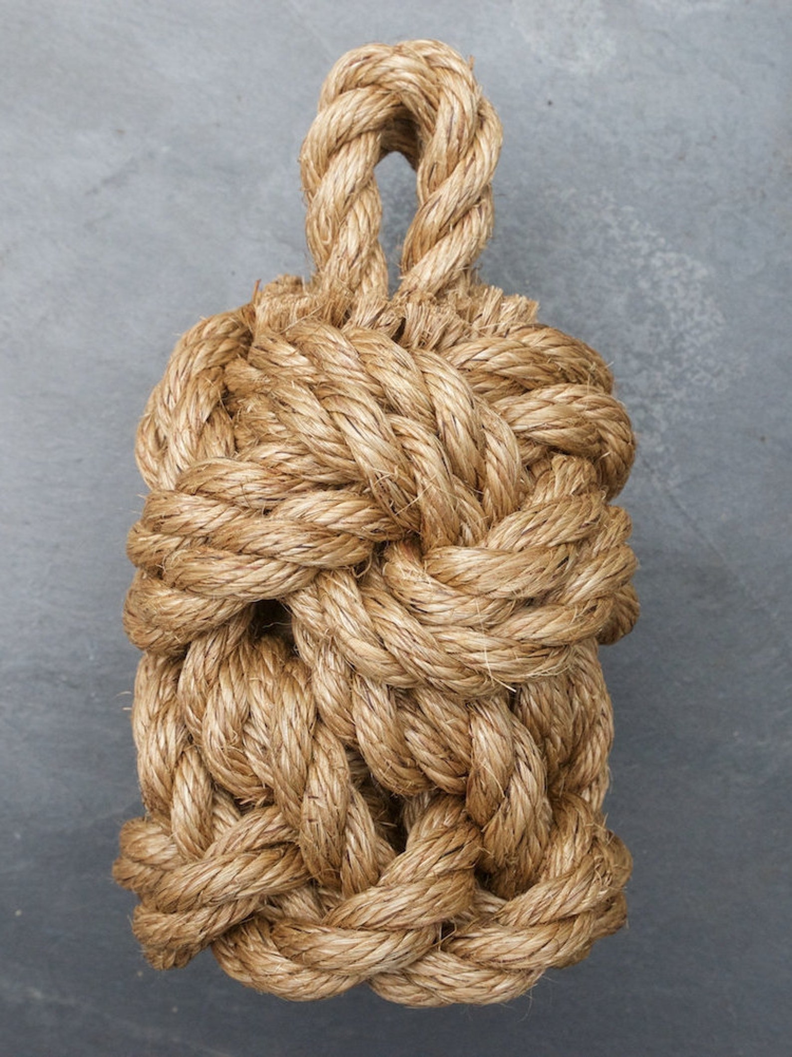 Small Buoy Rope Door Stop - Etsy UK