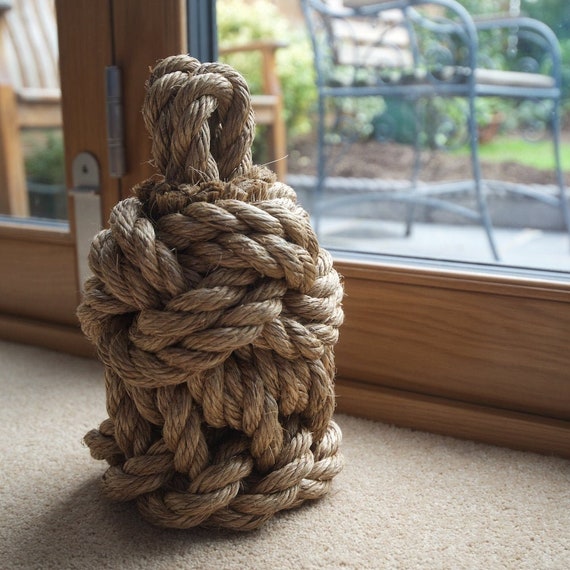 Small Buoy Rope Door Stop - Etsy UK