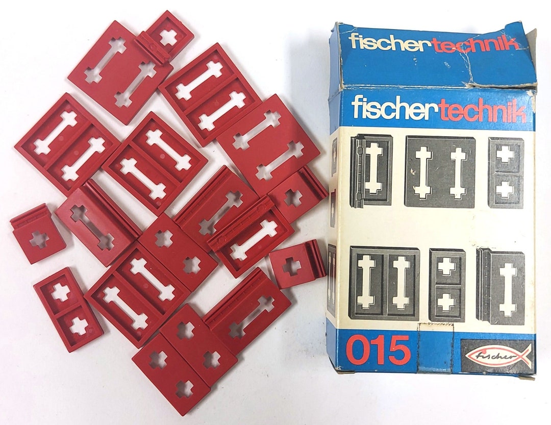 Vintage Fischertechnik 015 Parts Spares Complete 1969 W. Germany 30315 ...