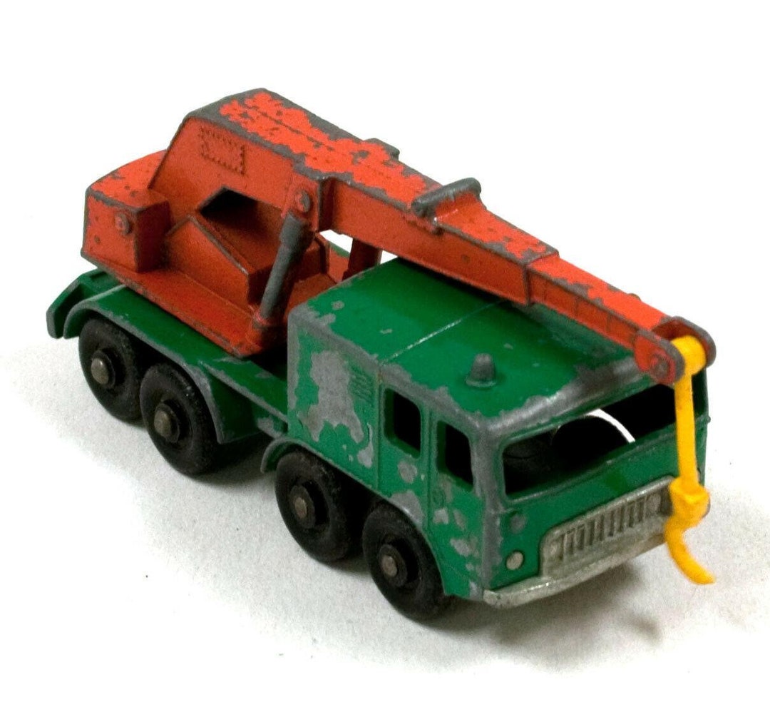 Matchbox Series No 30 8 Wheel Crane Vintage Toy Car Diecast - Etsy