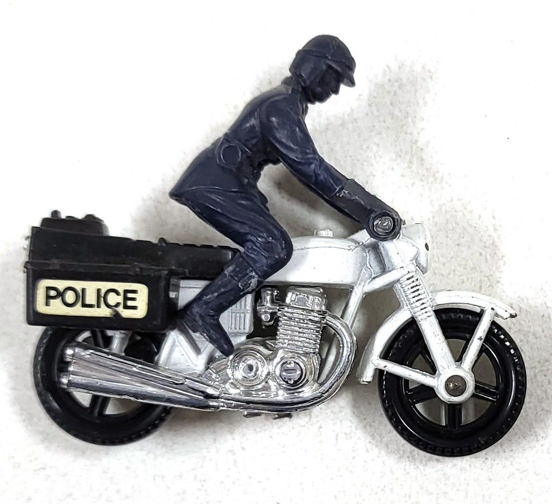 Vintage Matchbox No 33 Police Motorcycle Lesney Diecast - Etsy