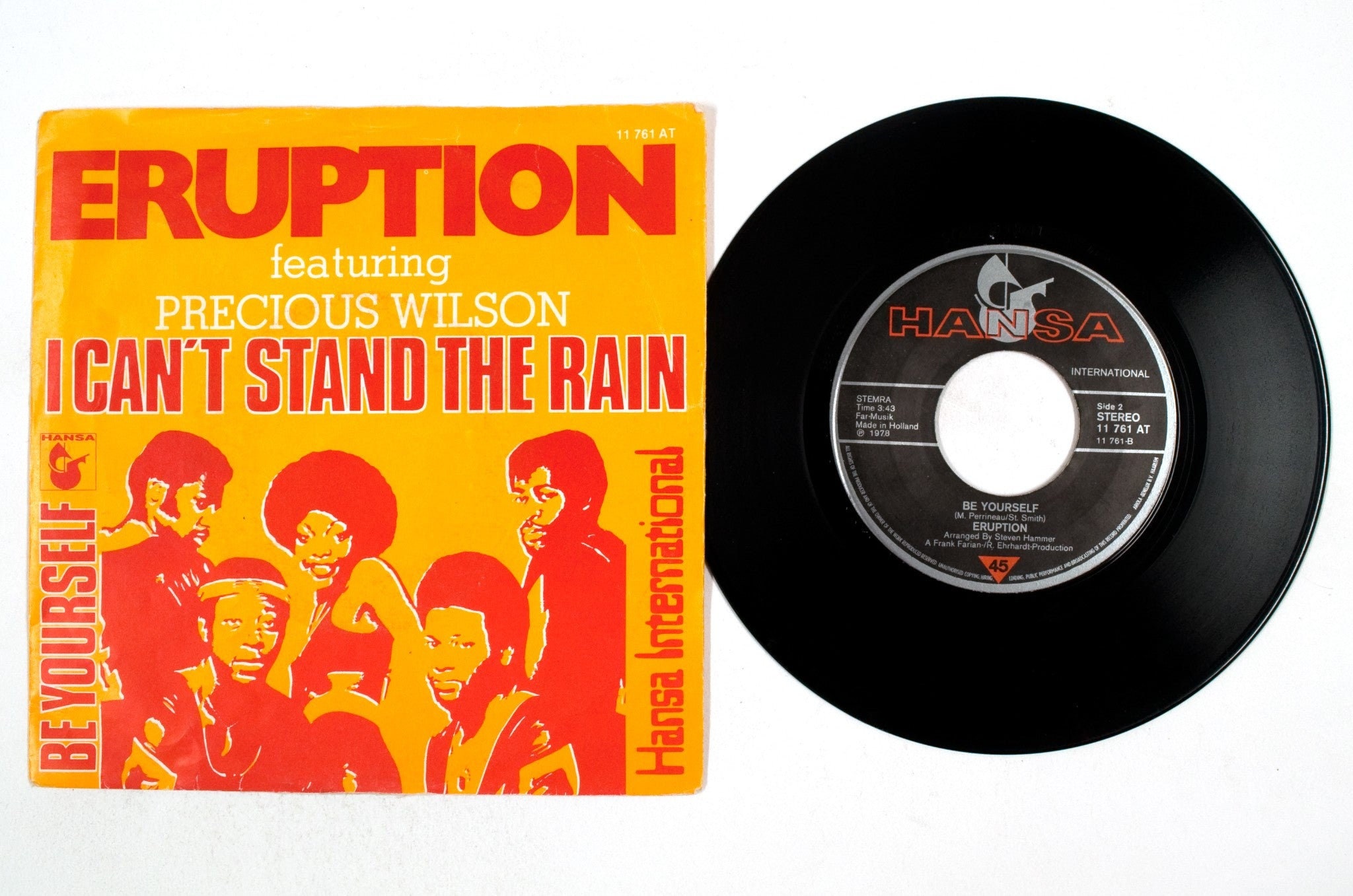 Eruption Featuring Precious Wilson I Can't Stand the - Etsy