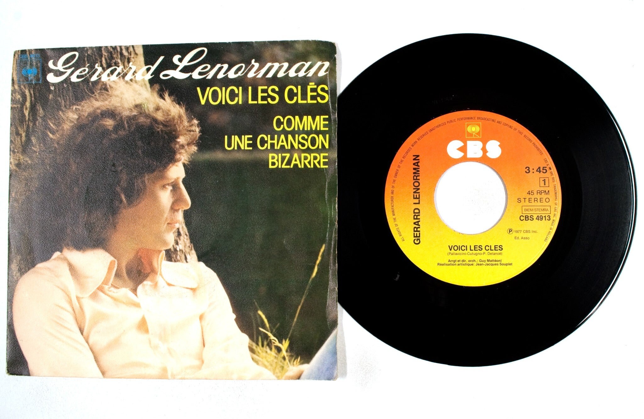 Gérard Lenorman Voici Les Clés 7 Vinyl VG/VG - Etsy