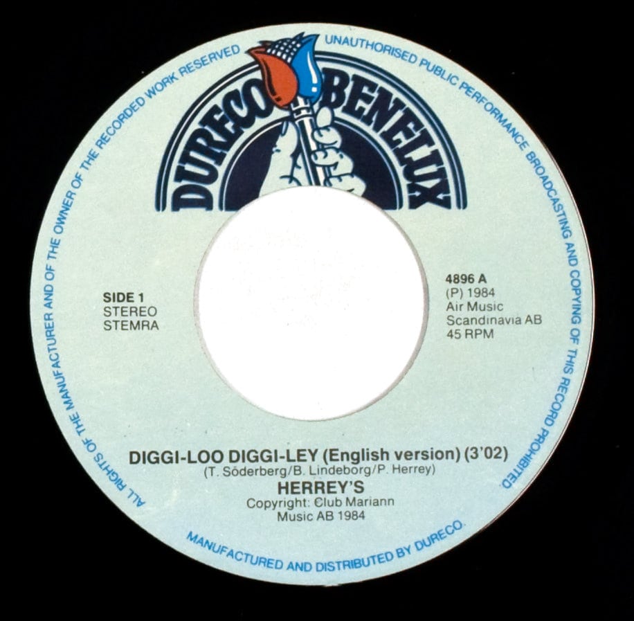 Herrey's Diggi Loo / Diggi Ley / Every Song You Sing - Etsy