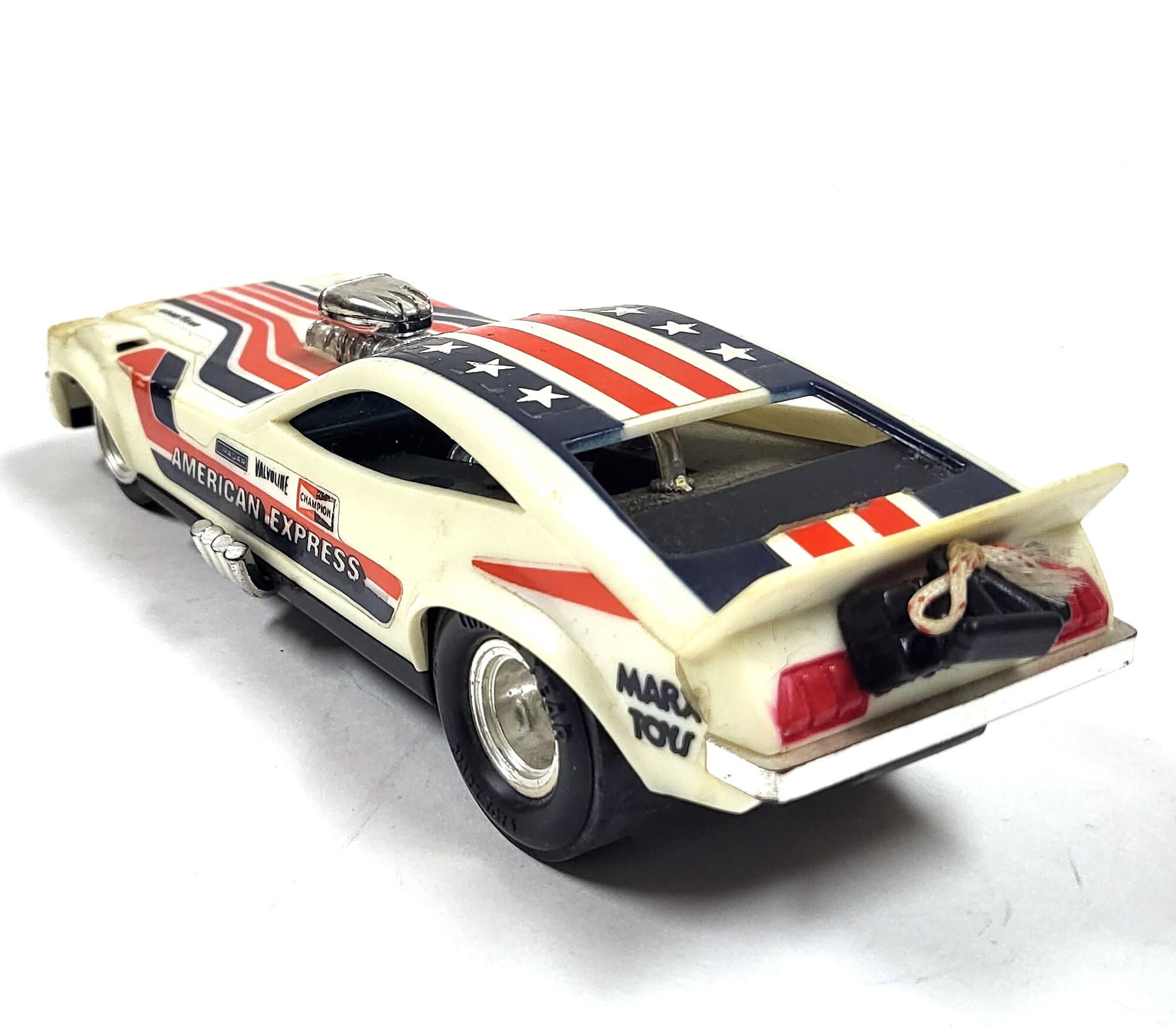 Vintage Marx Drag Race Car Pull String Works Hong Kong - Etsy