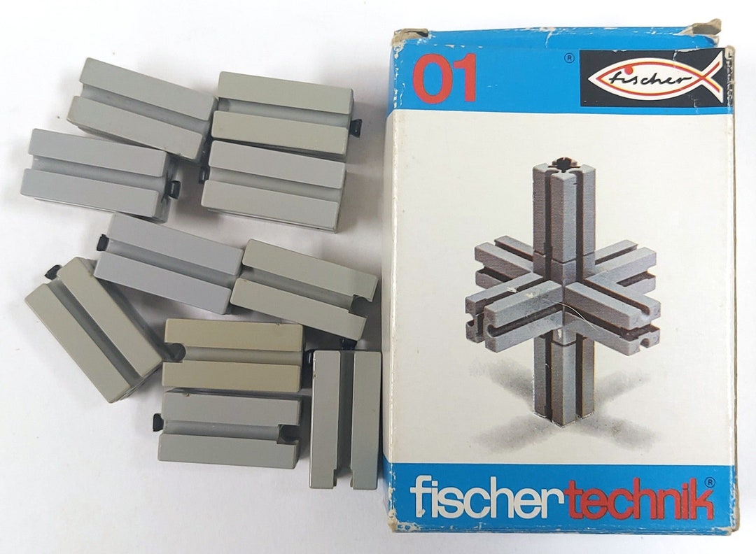Vintage Fischertechnik 01 Parts Spares Complete 1979 W. - Etsy