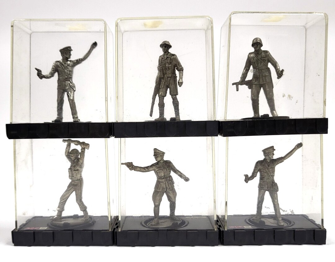 Vintage Tin Toy Soldiers British and Axis WW2 Lot - Etsy