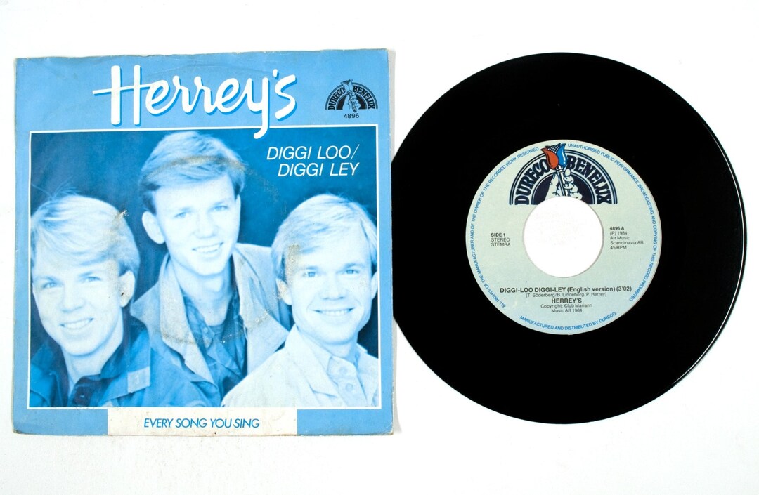 Herrey's Diggi Loo / Diggi Ley / Every Song You Sing - Etsy