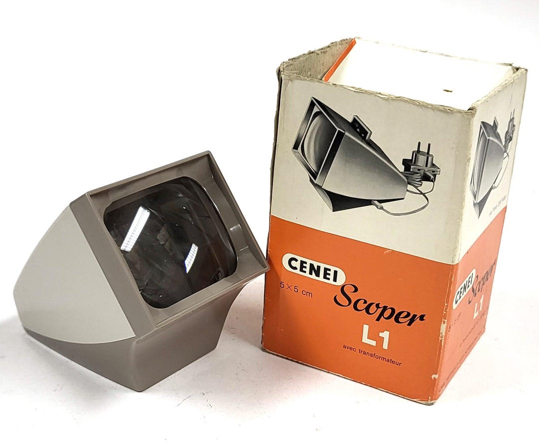 Vintage Cenei Scoper L1 Dia Slide Viewer Untested - Etsy