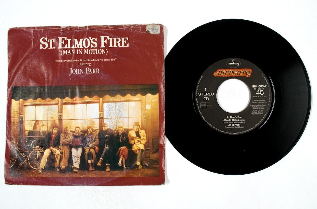 John Parr St. Elmos Fire man in Motion 7 Vinyl Nm/g - Etsy