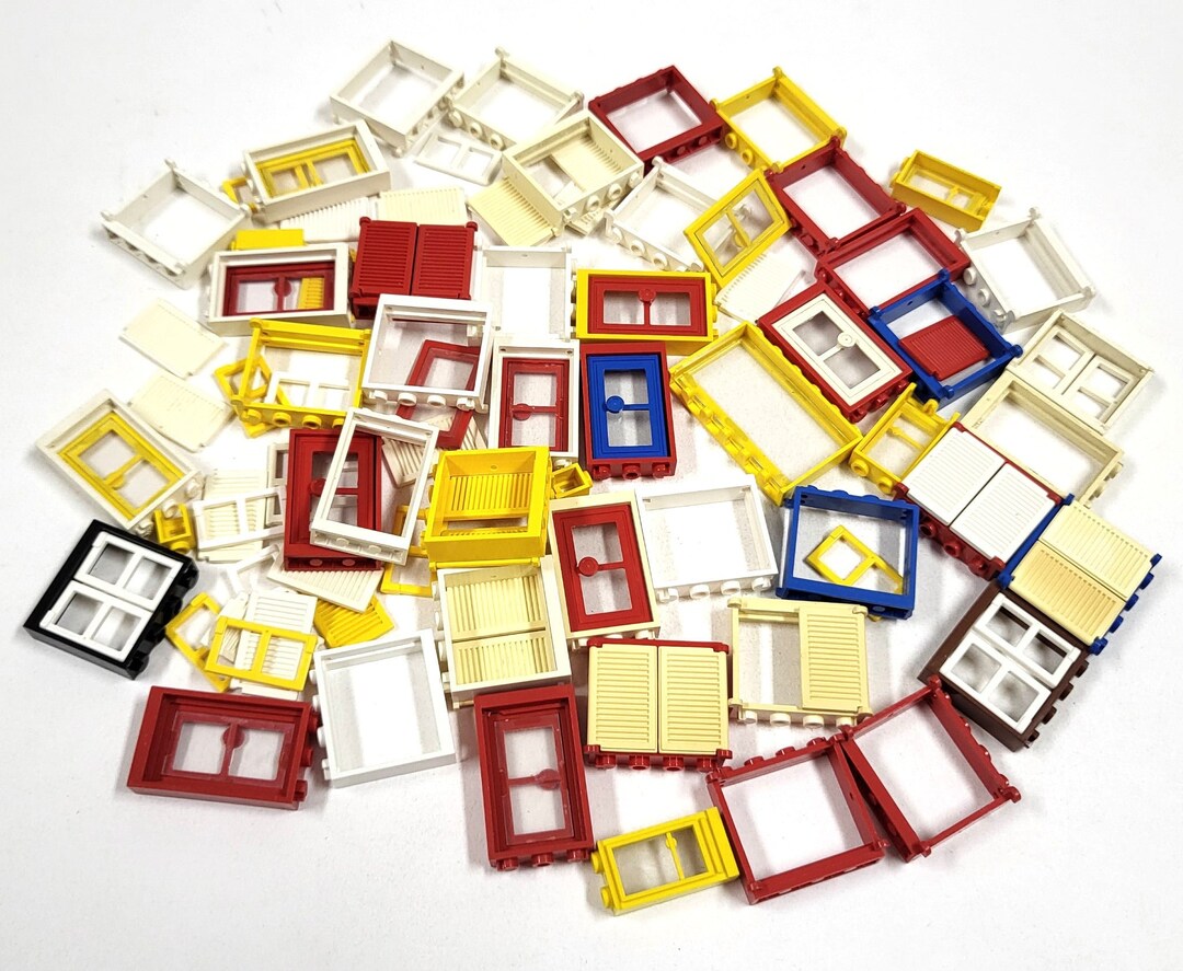 Vintage Lego City Classic Window Door Shutters Lot Mixed Bundle - Etsy