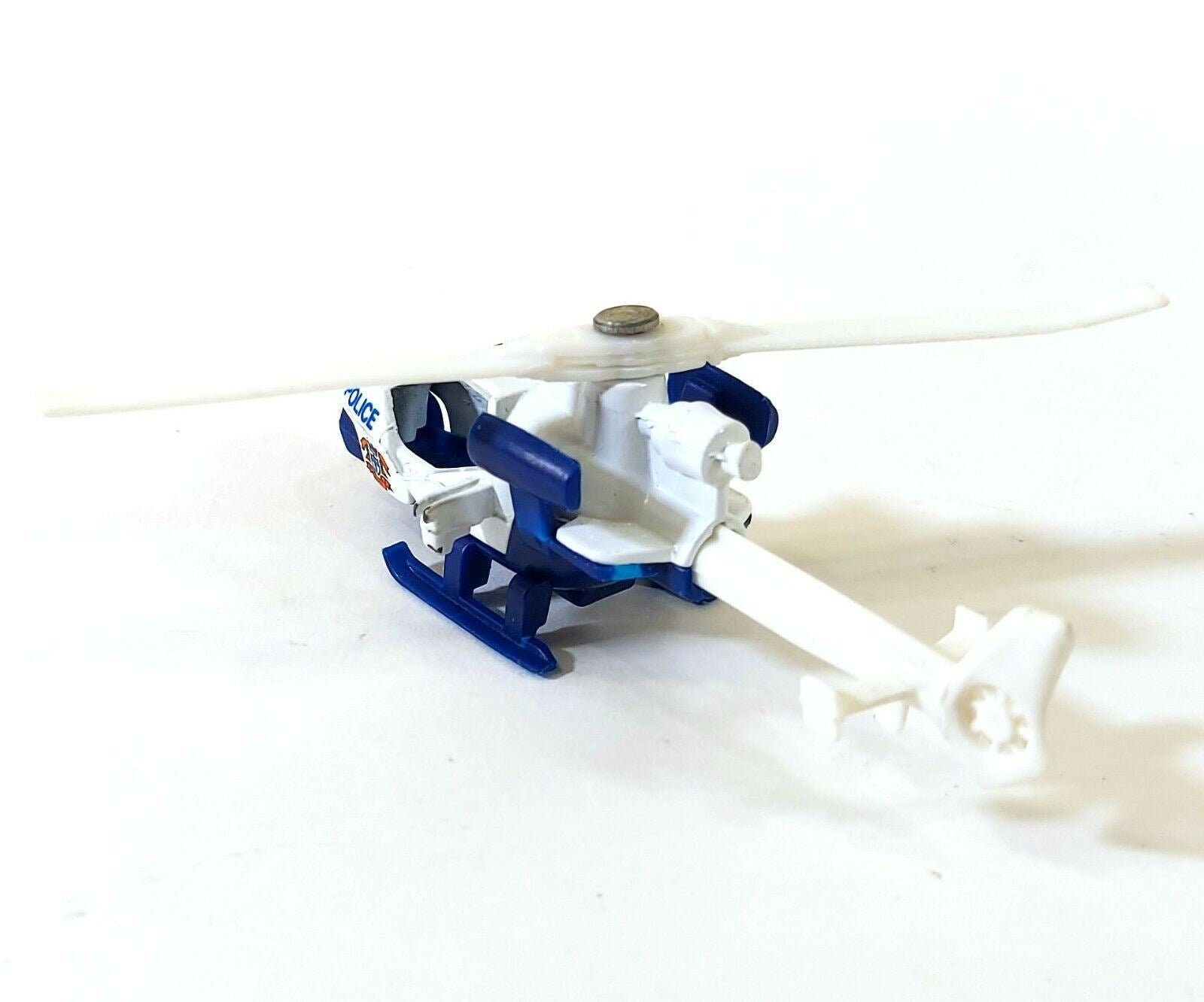 Matchbox Mission Helicopter 1:80 Police 1985 Vintage Toy Car - Etsy