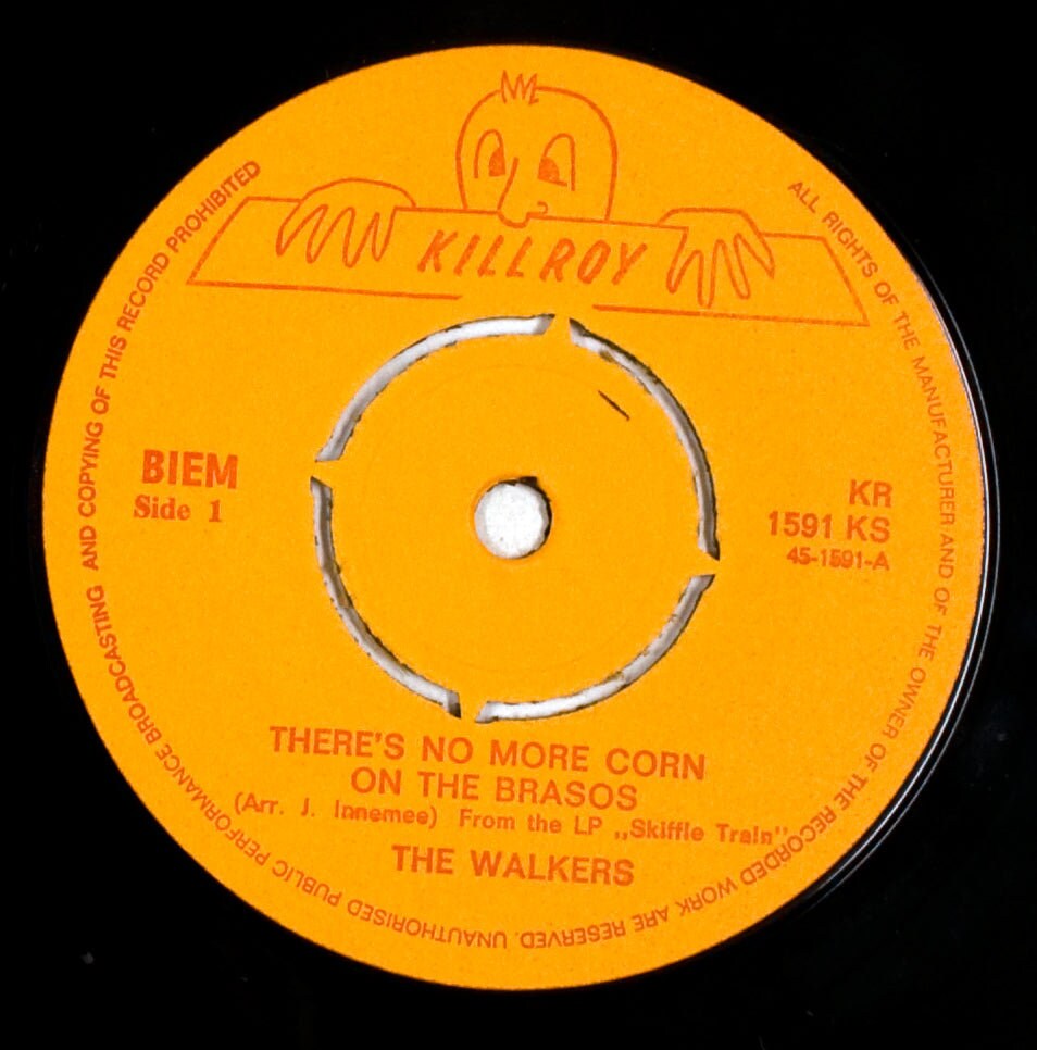 The Walkers Theres No More Corn on the Brasos 7 Vinyl - Etsy