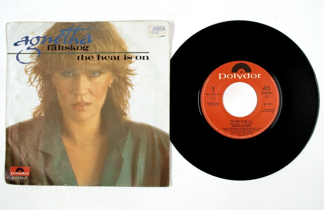 Agnetha Fältskog the Heat is on / Man 7 Vinyl VG/VG - Etsy