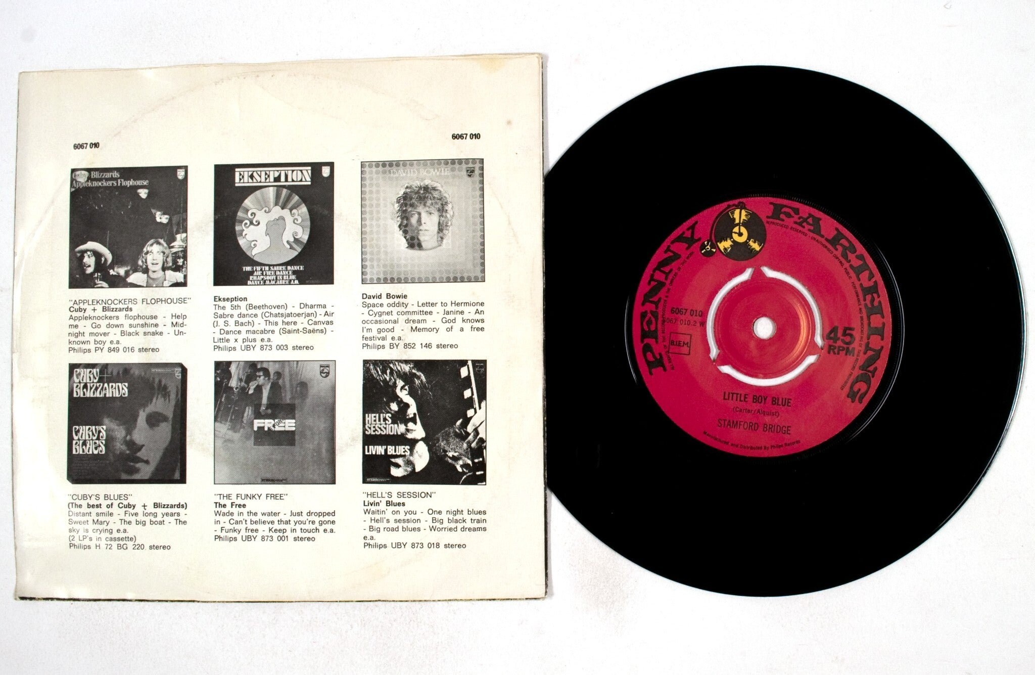 Stamford Bridge Roly Poly / Little Boy Blue 7 Vinyl - Etsy