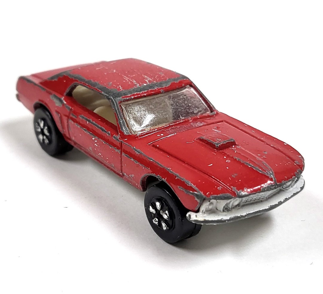 Vintage Playart Ford Mustang Red Diecast - Etsy