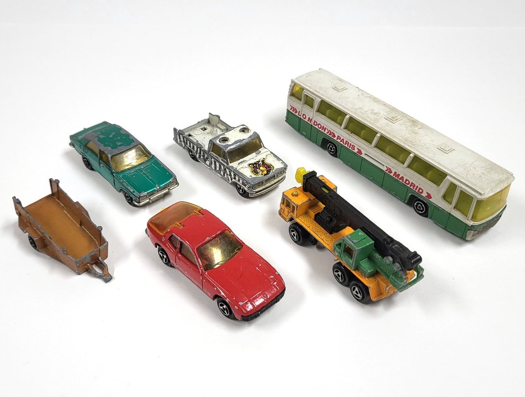 Vintage Majorette Toy Car Lot Diecast - Etsy