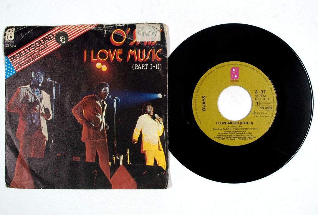 The O'jays I Love Music 7 Vinyl VG/VG - Etsy