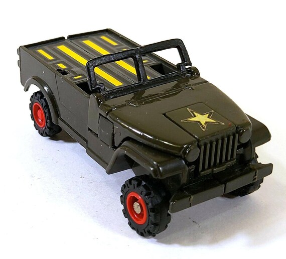 MOTO BOT 1984 Action Figure Toy Collection Lot Offroad Truck Train Jeep ...