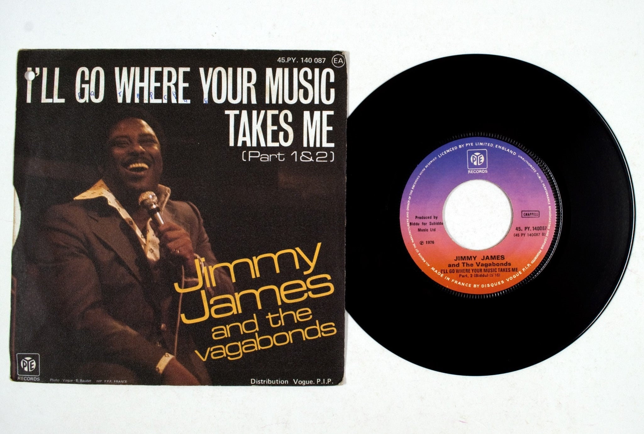 Jimmy James Vagabonds I'll Go Where Your Music Takes Me - Etsy