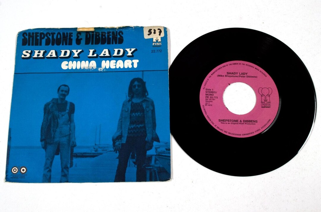 Shepstone & Dibbens – Shady Lady / China Heart – 7" Vinyl – 1974 – NM ...