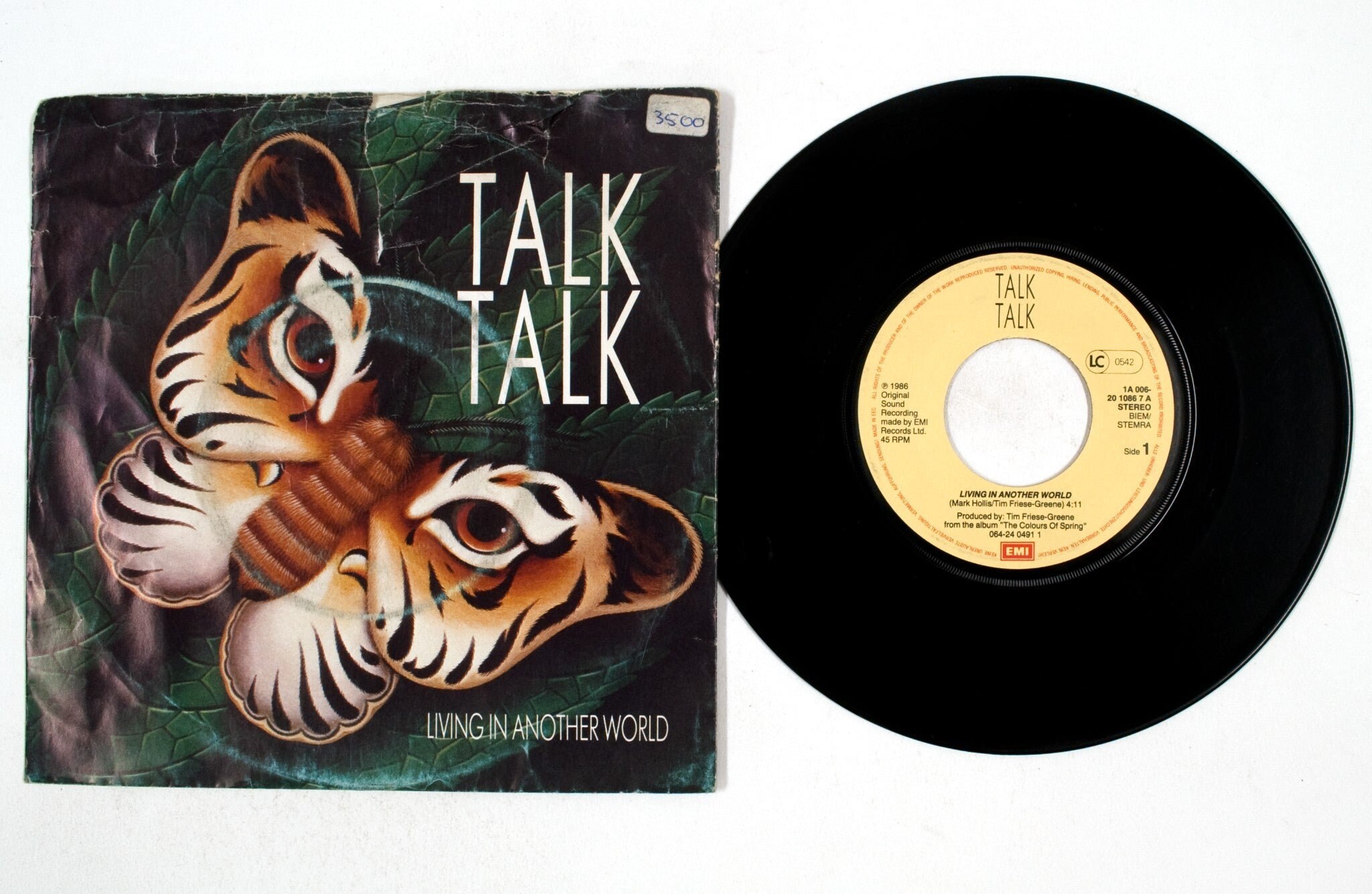 Talk Talk Living in Another World / for What It's Worth - Etsy