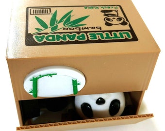 Bamboo Coin Bank - Etsy