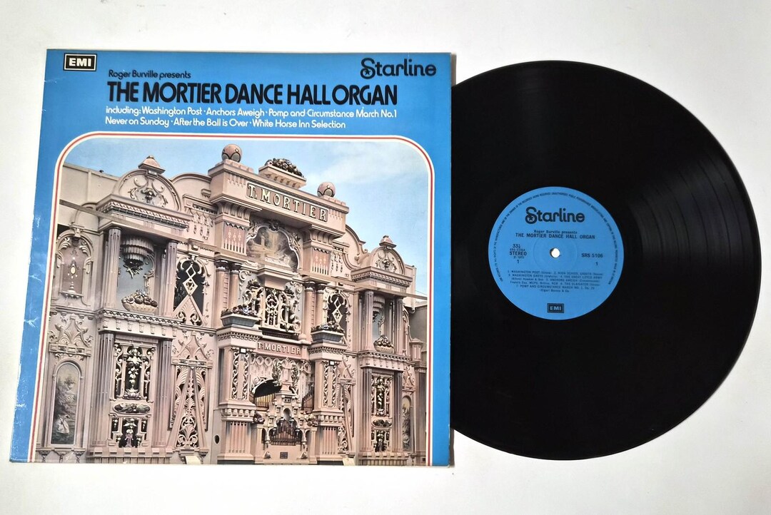 Roger Burville – the Mortier Dance Hall Organ – 12" Vinyl LP – 1978 ...