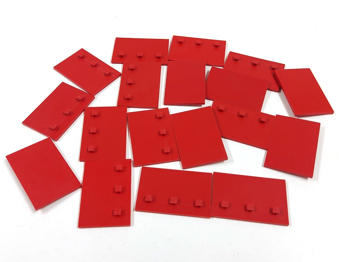Vintage Fischertechnik 38248 Building Plate 30x45 Red 18pcs - Etsy