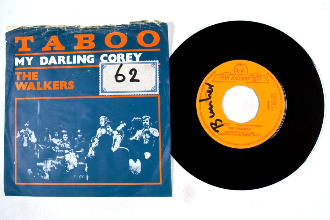 The Walkers Taboo / Darling Corey 7 Vinyl Vg/g - Etsy
