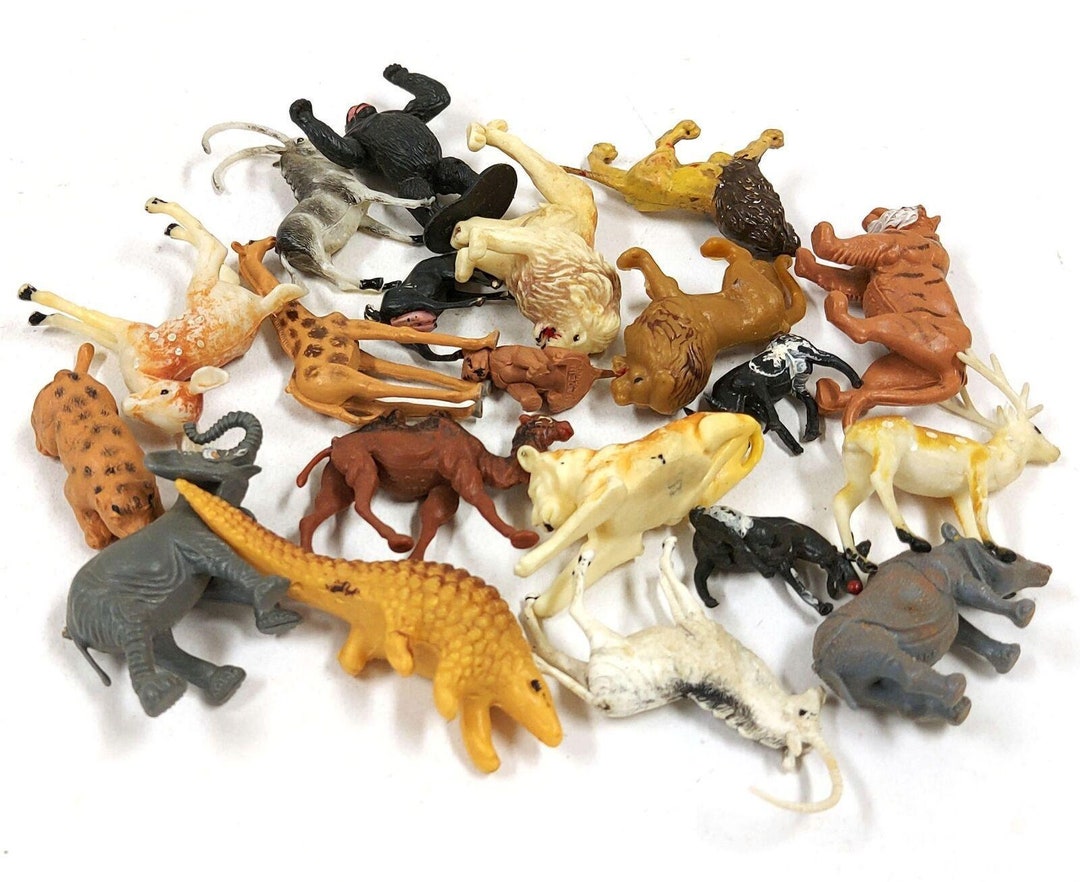 Vintage Safari and Wildlife Animals Mixed Bundle Hong Kong and Unmarked ...