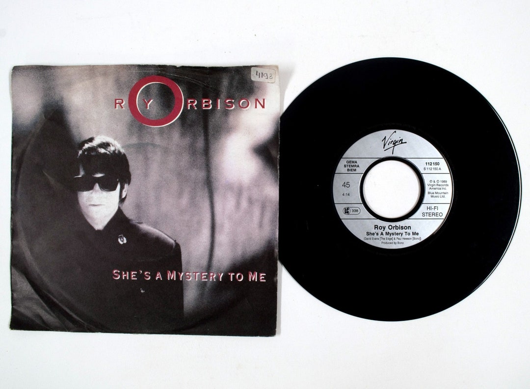 Roy Orbison – She's A Mystery to Me / Crying 7" Vinyl VG+/VG - Etsy