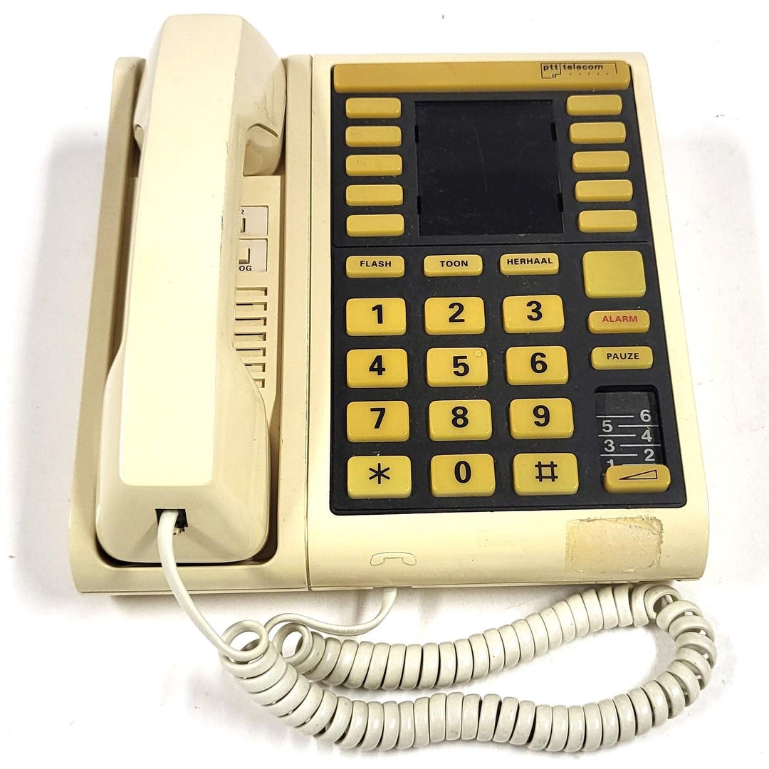 Vintage PTT Telecom Luzern Corded Telephone - Etsy