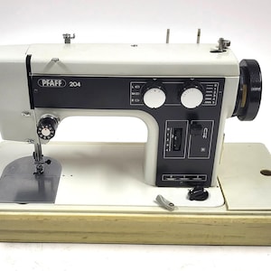 Vintage Pfaff 204 Sewing Machine 220v Europlug - Etsy