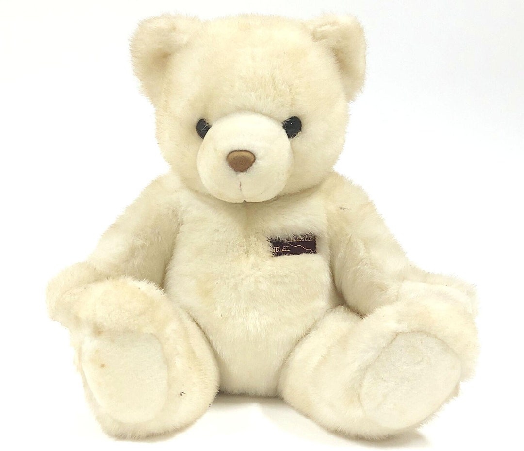 Vintage Nelsi Toys Holland Teddy Bear Polar 35cm - Etsy