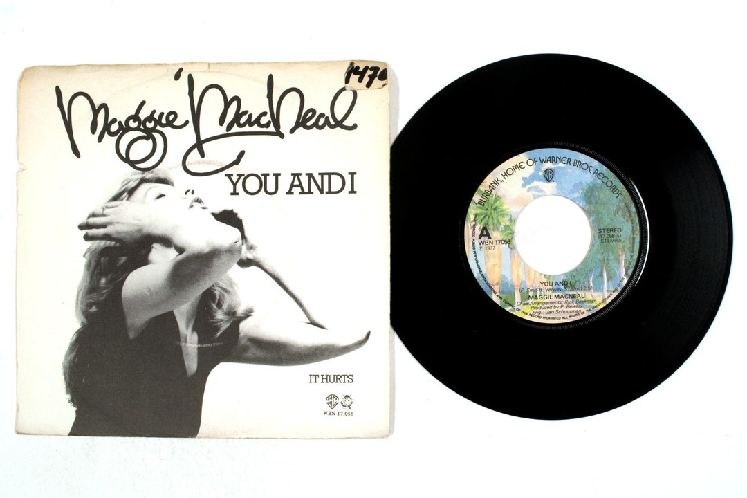 Maggie Macneal You and I / It Hurts 7 Vinyl NM/VG - Etsy