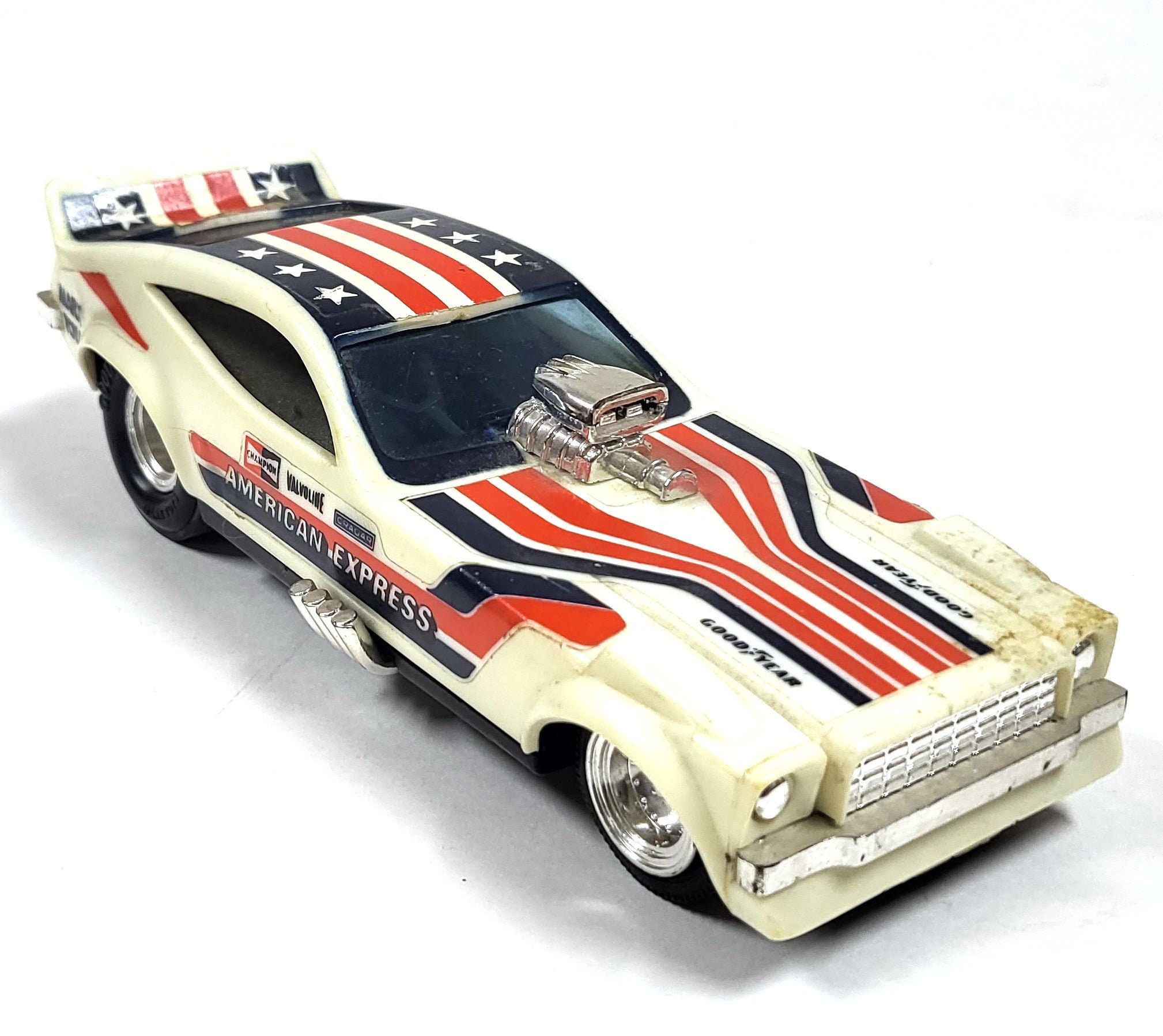 Vintage Marx Drag Race Car Pull String Works Hong Kong - Etsy