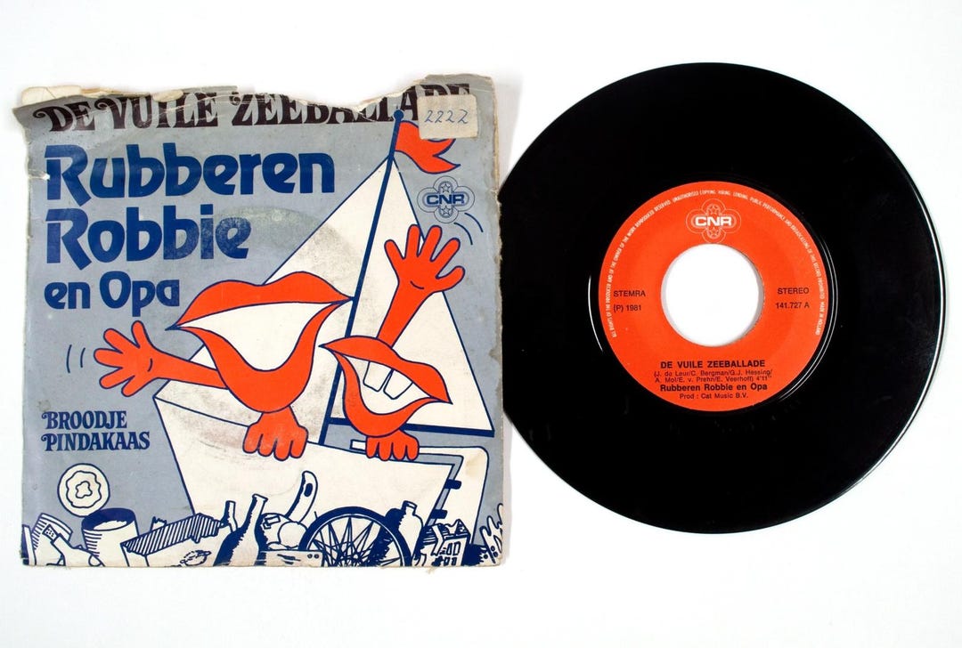 Rubberen Robbie En Opa – De Vuile Zeebalade / Broodje Pindakaas – 7 ...