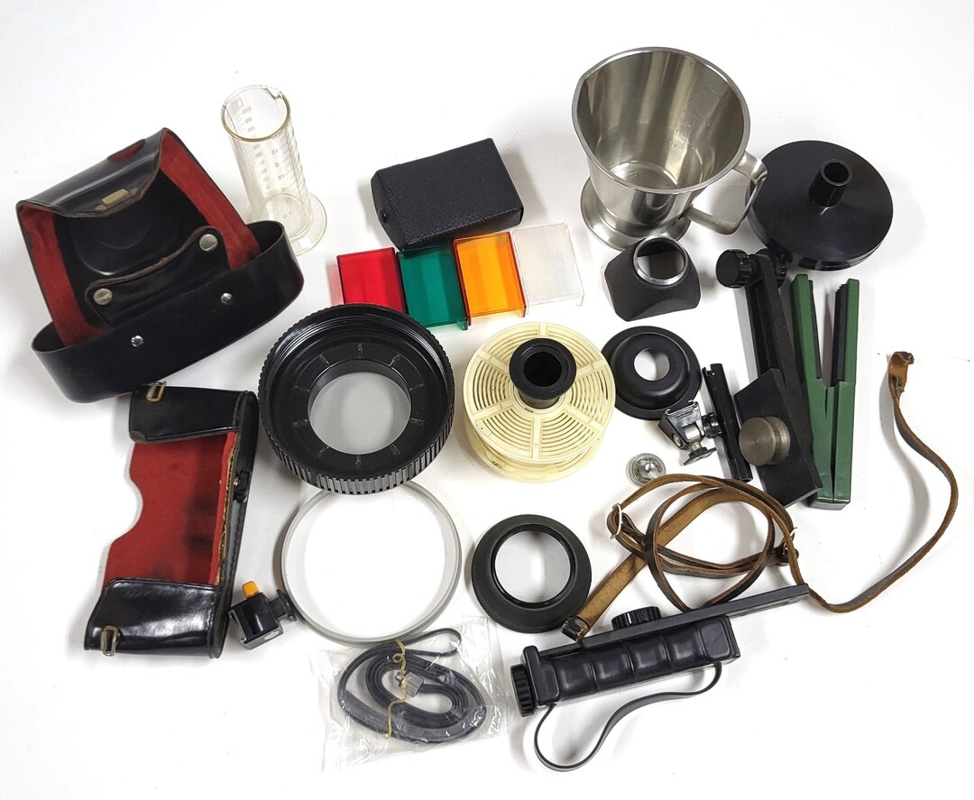 Vintage Camera Parts and Spares Lot Mixed Bundle - Etsy