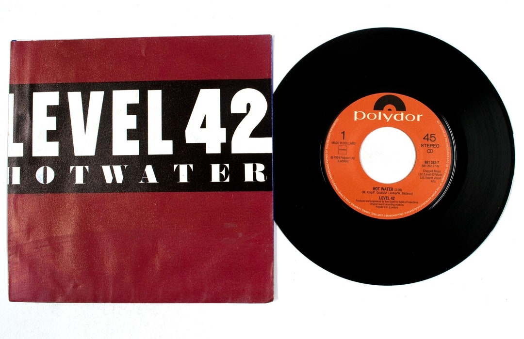 Level 42 Hot Water / Standing in the Light 7 Vinyl - Etsy
