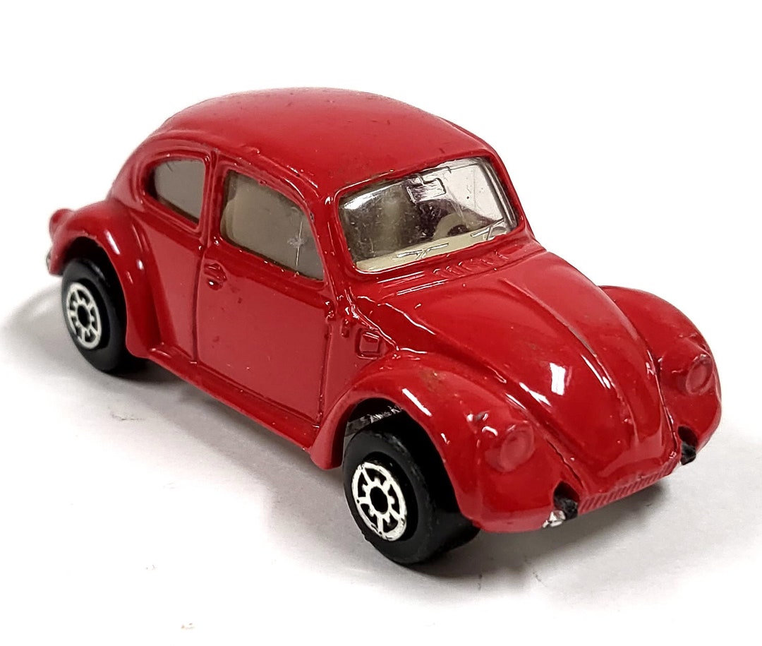 Vintage Edocar VW 1300 Beetle Red Diecast - Etsy