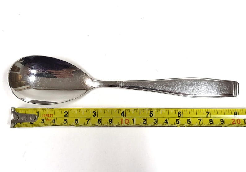 Vintage Gero Zilmeta 562 Georg Nilsson Art Deco Salad Spoon Set Cutlery ...