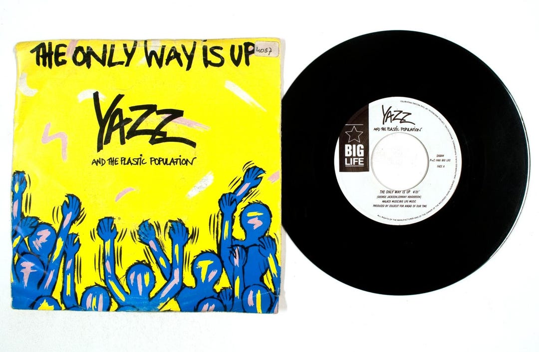 Yazz and the Plastic Population – the Only Way is up – 7" Vinyl – 1988 ...