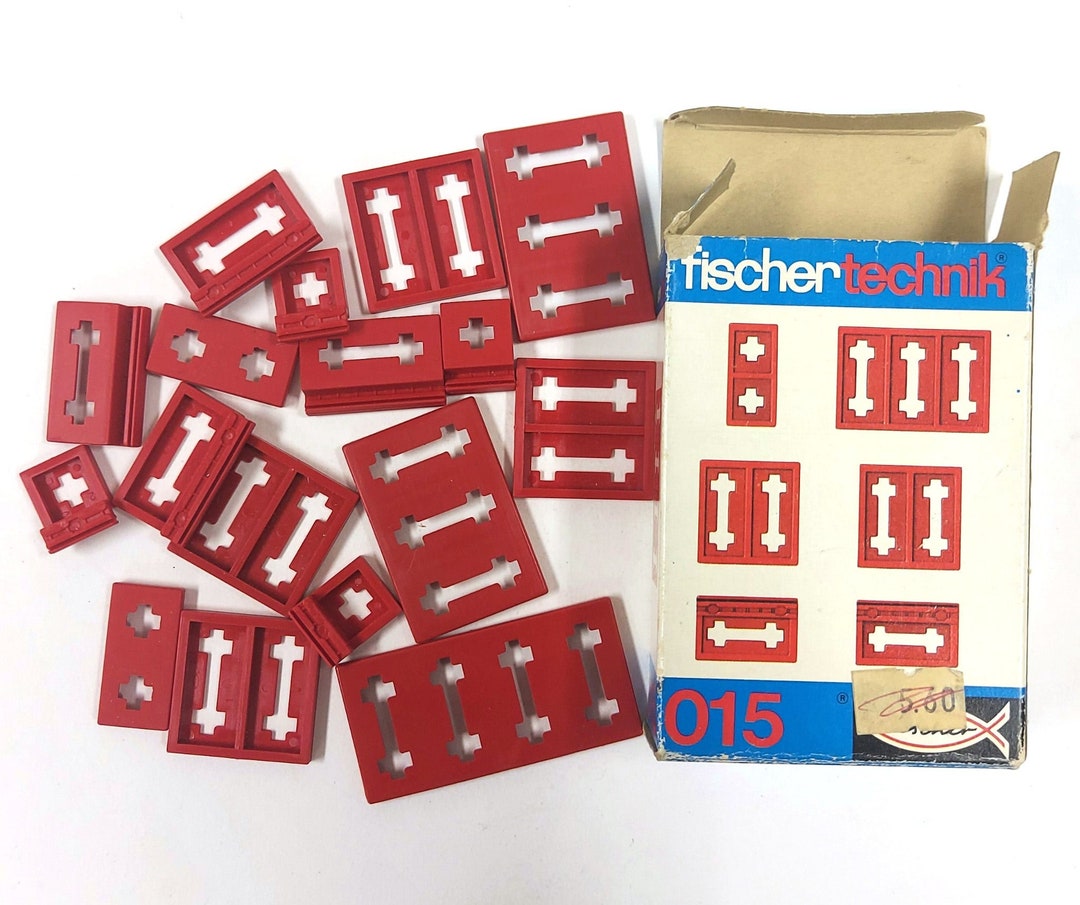 Vintage Fischertechnik 015 Parts Spares Complete 1975 W. Germany 30315 ...